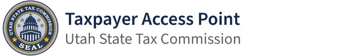 Utah's Taxpayer Access Point